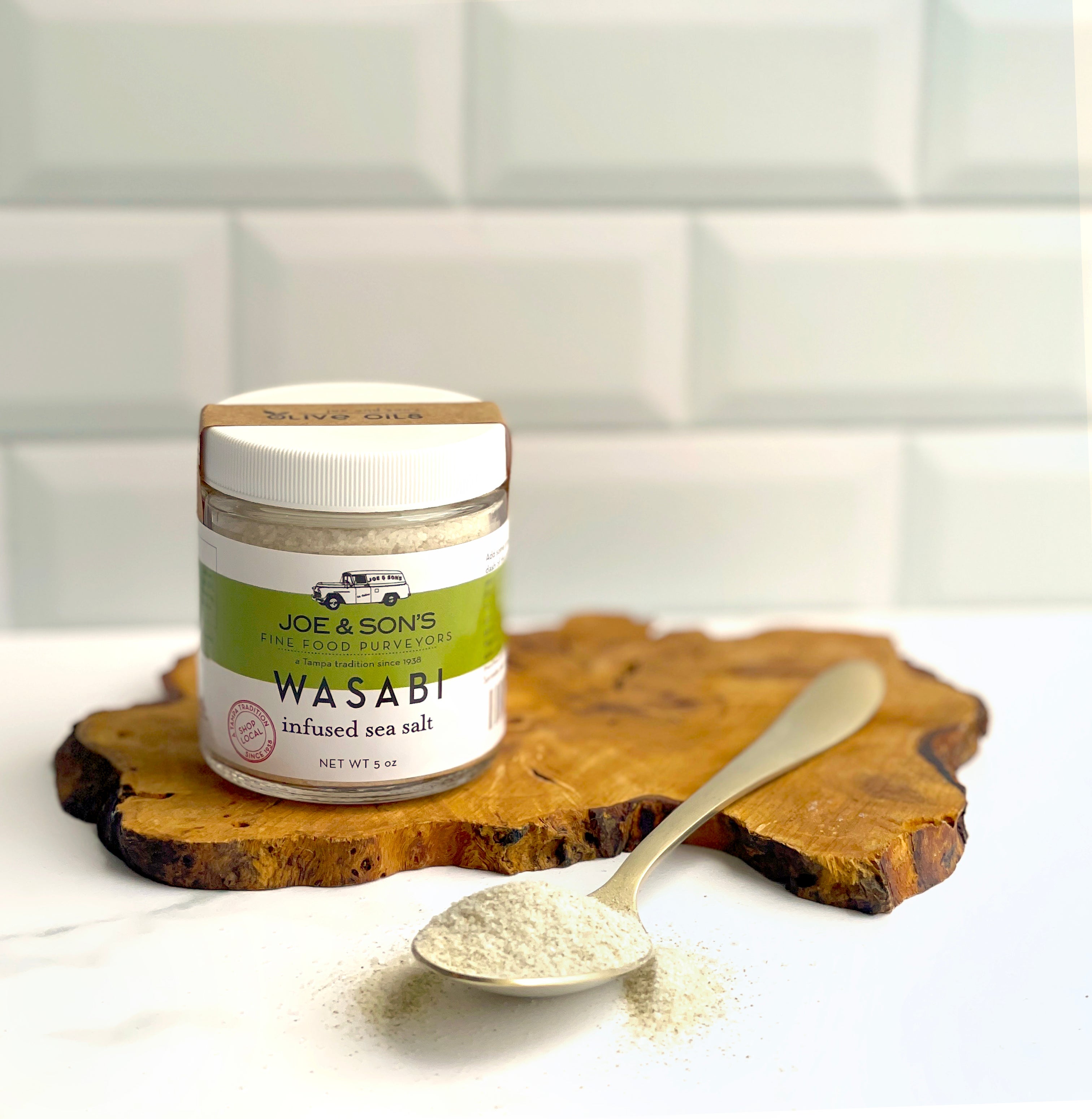 J&S Wasabi Sea Salt | joeandsonsoliveoils