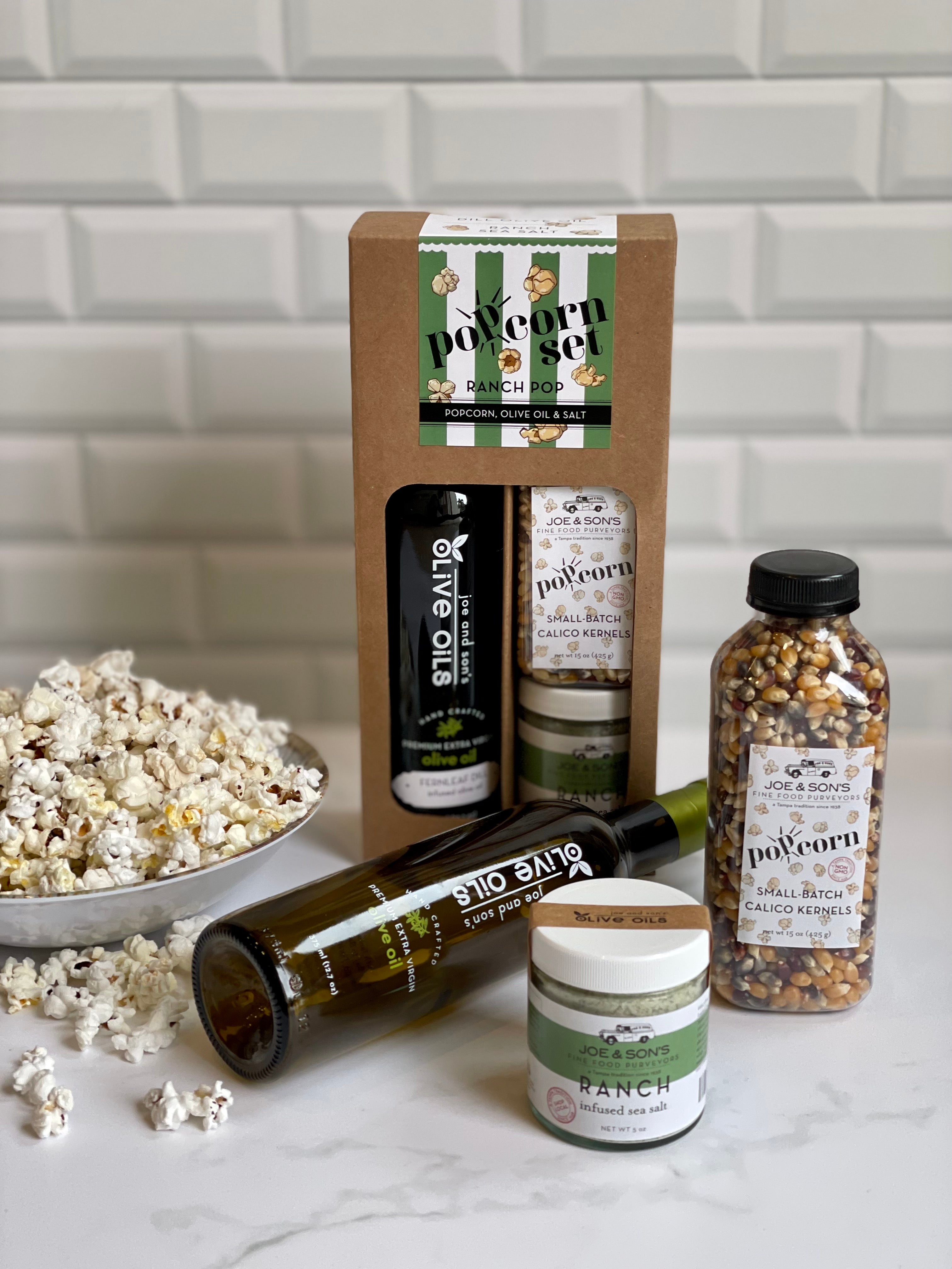 Ranch Pop Popcorn Kit | joeandsonsoliveoils