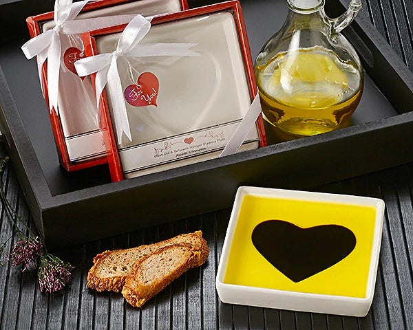 Artisano Heart Dipping Plate | joeandsonsoliveoils
